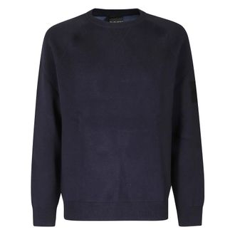Outhere Woodveil Rundhals-Pullover - - Knitwear - Herren - Blau - M