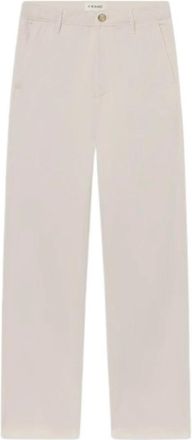 Frame Denim Homme, Pantalons, Blanc, Taille: W33 The Straight Chino Wit 32