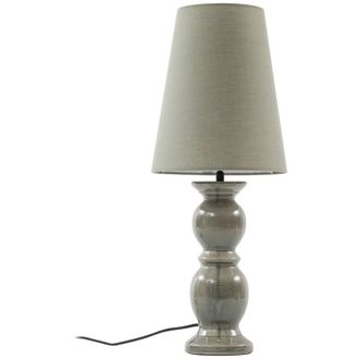 Lucande Lampe &agrave; poser Lyndorin en c&eacute;ramique pour couloir