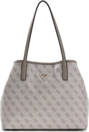 Guess Femme, Sacs, Gris, Taille: ONE Size Victtoria 2-en-1 Sac Fourre-Tout