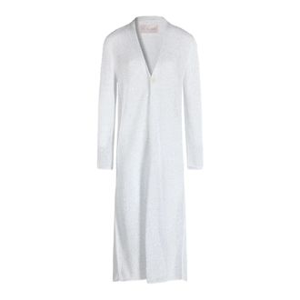 Circus Hotel Maxi Cardigan - - Knitwear - Damen - Grau - S