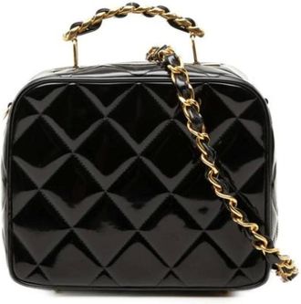 Chanel Pre-owned Sac Bandouli&egrave;re Vintage - Femme - Pre-owned - Noir - Taille: ONE Size