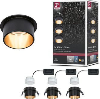Paulmann EBL Set Gil Coin 3StepDim rd starr LED 3x
