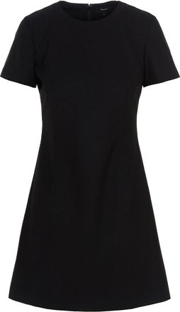 Theory Robe Au Genou - Noir