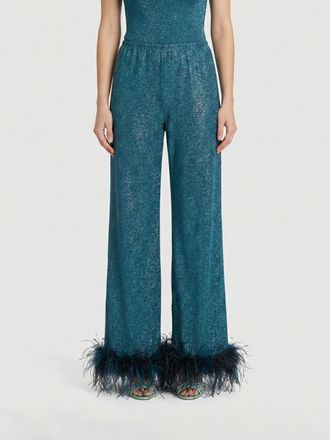 Os&eacute;ree Hose OS&Eacute;REE Damen Farbe Pfau