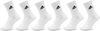 adidas Lange Socken Cushioned Sportswear Crew Socks 6 Pairs HT3453 Weiß
