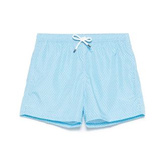 Fedeli Homme, Maillots de bain, Bleu, Taille: S V&ecirc;tements de Plage Bleus Cordon Poches