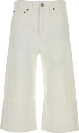 Khaite Femme, Jeans, Blanc, Taille: W27 Pantalon Capri en Denim