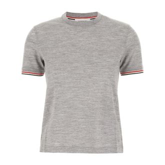 Thom Browne Damen, Oberteile, Grau, LGr&ouml;&szlig;e