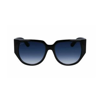 Ferragamo Oversized Acetat Sonnenbrille - - Accessories - Damen - Schwarzk - ONE SIZE