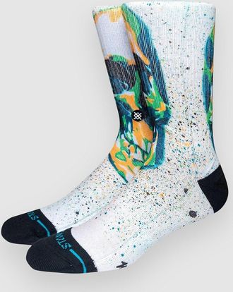 Stance Skull Socks white