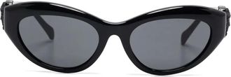 Versace lunettes de soleil VK4005U - Noir