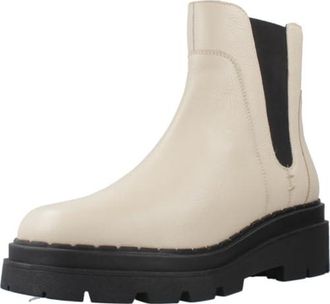 Geox Femme D Felleny C Bottines à la Cheville, Lt Taupe Black, 38 EU