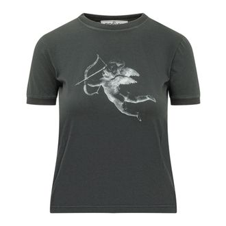Fiorucci Baby T-Shirt mit Print - - Tops - Damen - Schwarzk - M