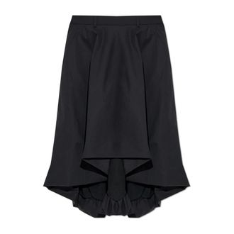 Moschino Asymmetrischer Rock - - Skirts - Damen - Schwarzk - M