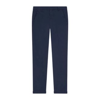Dondup Slim Gabardine Hose - - Trousers - Herren - Blau - W30