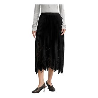 Munthe Rustali Midirock - - Skirts - Damen - Schwarzk - M