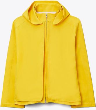 Tory Burch Damen Oversize-Canvasjacke