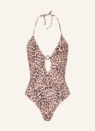 Banana Moon Banana Moon Neckholder-Badeanzug Mirelo beige
