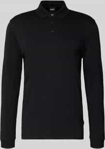 HUGO BOSS Poloshirt mit Label-Schriftzug