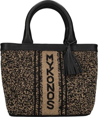 De Siena shoes Femme, Sacs, Multicolore, Taille: ONE Size Sac &agrave; main en cuir et perles fait main