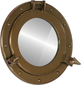 vidaXL Miroir en forme de hublot mural &Oslash;30 cm aluminium et verre vidaXL
