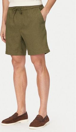 Tommy Hilfiger Stoffshorts Dover MW0MW44356 Dunkelgr&uuml;n Regular Fit