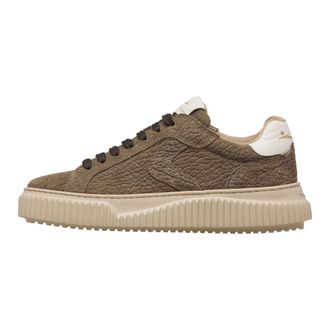 Voile Blanche Lipari Leather Baskets - Femme - Chaussures - Vert - Taille: 40 EU