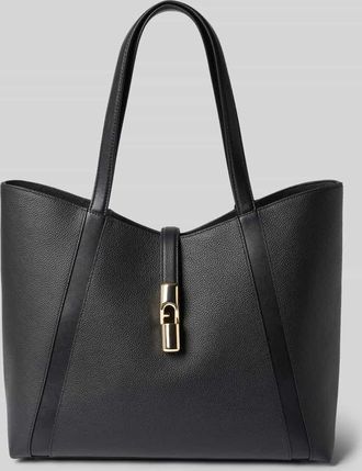 Furla Handtasche aus echtem Leder mit Logo-Detail Modell Goccia