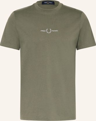 Fred Perry T-Shirt gruen