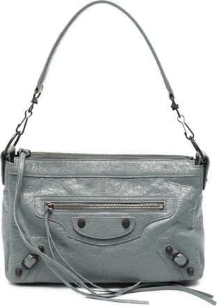 Balenciaga Small Le City Moto Shoulder Bag