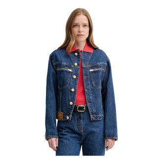 Bally Denim Jacket - - Jackets - Damen - Blau - M