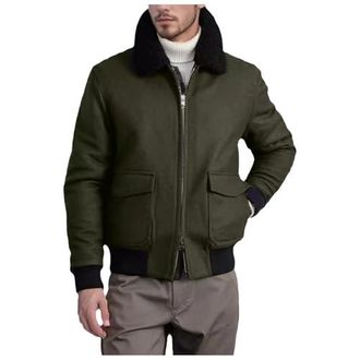 Generic Manteau Homme Hiver Chaud,Veste homme &agrave; grande poche col montant et fermeture &eacute;clair coupe moderne pour automne et hiver mati&egrave;re l&eacute;g&egrave;re et chaude desi