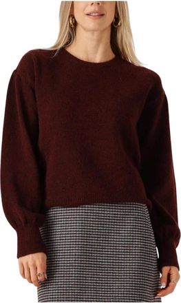 Modström Damen, Strickwaren, Rot, XSGröße