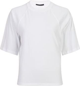 Tibi T-shirt d&eacute;coupe arrondi au dos &agrave; nouer en coton