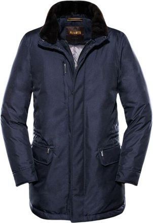 Moorer Homme, Vestes, Bleu, Taille: 2XL Veste Bernier-Ads