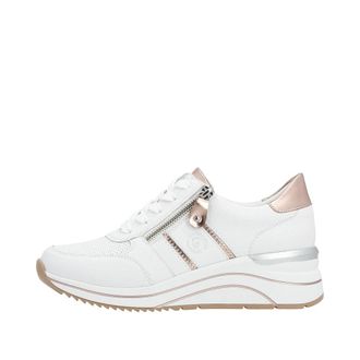 Remonte Wei&szlig;e Sneakers mit Keilabsatz - - Shoes - Damen - Wei&szlig; - 36 EU