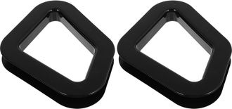 Artibetter HOLIDYOYO 2 Satz Zubeh&ouml;r f&uuml;r E Sport Gaming Stuhl Halterungen aus Bruchfestem Kunststoff 15cm Schwarz Stuhlbeschl&auml;ge f&uuml;r B&uuml;rodrehstuhl Einfache Montag