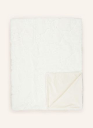 Joop Plaid J!Cozy Aus Kunstfell weiss