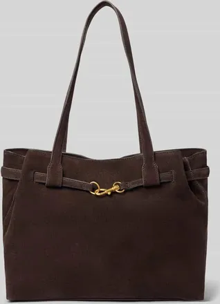Mango Handtasche aus Rindsleder mit Karabiner Modell CHUS