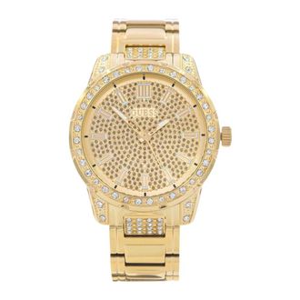 Guess Gold Crystal Watch - - Accessories - Herren - Gelb - ONE SIZE