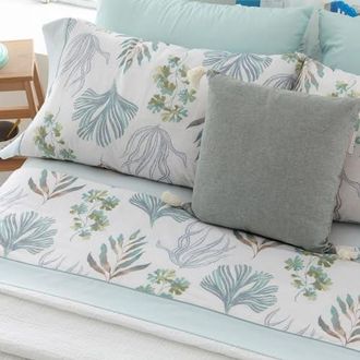 Burrito Blanco Burrito Blanco Bettwäsche-Set für Betten mit 105 cm Breite (+ verfügbare Größen), 50% Polyester, 50% Baumwolle, 50% Baumwolle, Design 136, Wasserfarbe