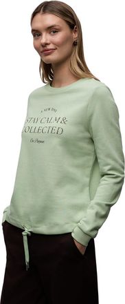 Street One Sweatshirt mit Artwork Pale Mint Green 40