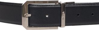 Ermenegildo Zegna Wendbarer Lederg&uuml;rtel Schwarz Braun - - Accessories - Herren - Braun - 120 CM