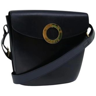 Celine Sac bandouli&egrave;re Vintage Pre-owned - Femme - Pre-owned - Bleu - Taille: ONE Size
