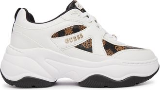 Guess Sneakers Guess FLFHAC FAL12 Wei&szlig;