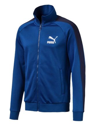 Puma veste zipp&eacute;e Iconic T7 - Bleu