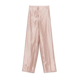Loulou Studio Tailored Hosen - - Trousers - Damen - Rosa - S