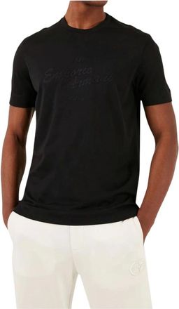 Emporio Armani Homme, Tops, Noir, Taille: M T-shirt