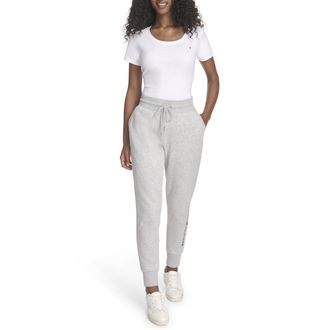 Tommy Hilfiger Jogginghose f&uuml;r Damen, Stone Grey Heather, X-Klein